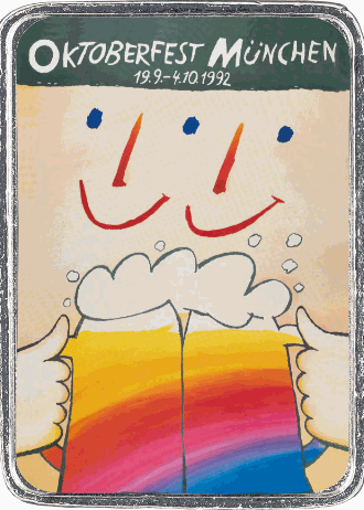 Oktoberfest Pin 1992 – CA Dirndl Haus
